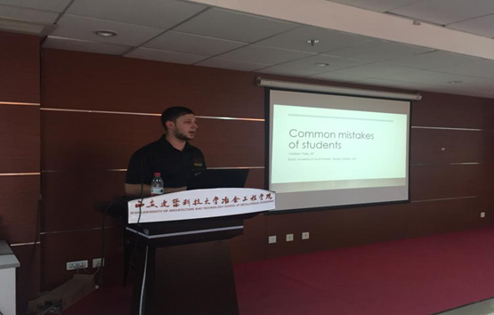 南佛罗里达大学Alex A. Volinsky教授来我院作学术报告-冶金工程学院